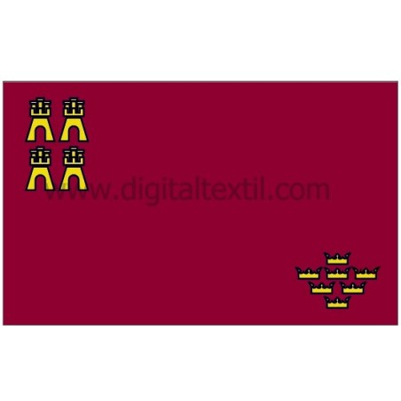 BANDERA DE COMUNIDAD DE MURCIA-EXTERIOR