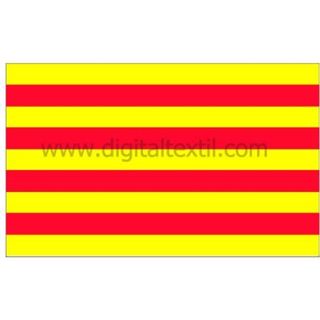 BANDERA DE CATALUÑA -INTERIOR